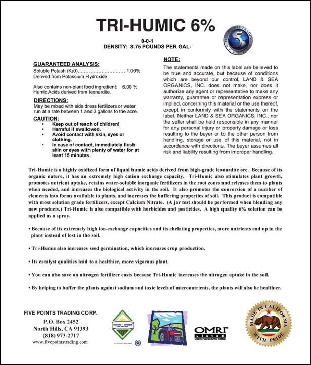 Products - Five Points Trading Corp Soil Improvement Plans, Woodland ...